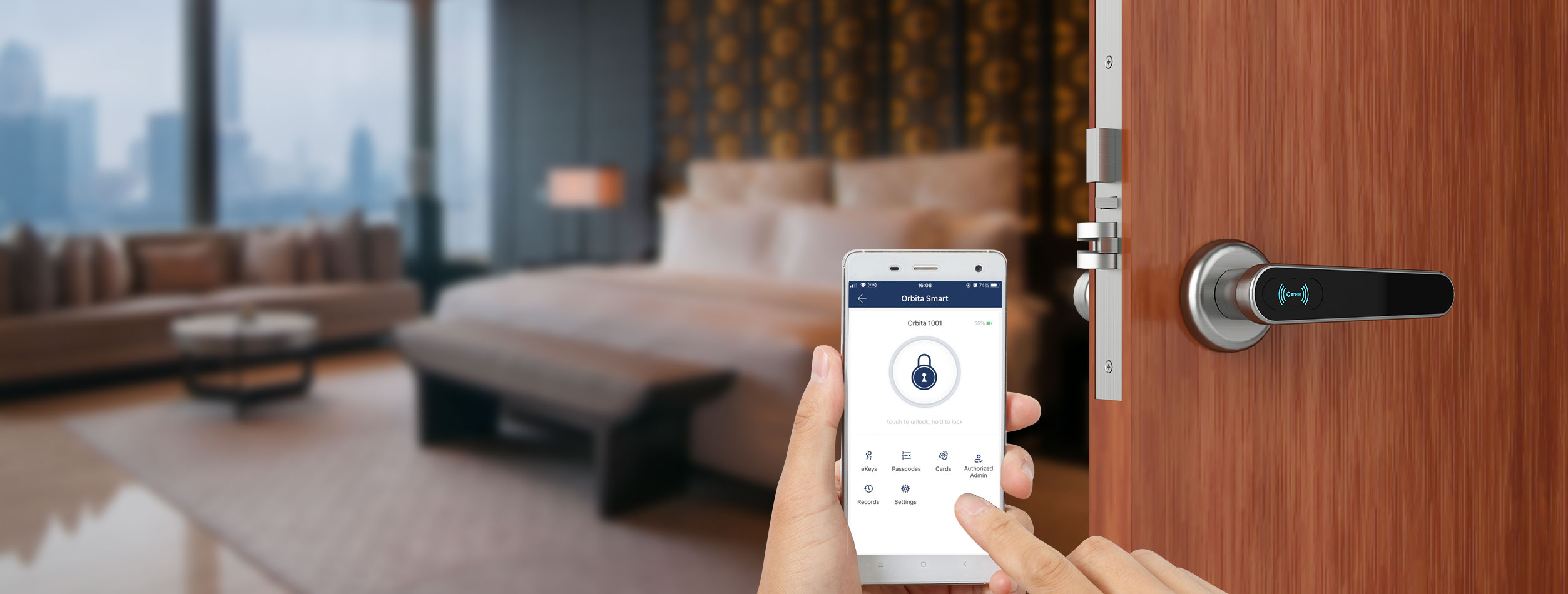 Hotel Lock and Smart RFID Electronic Lock_ORBITA USA